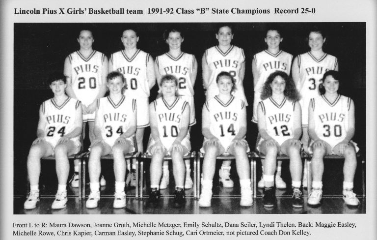 2016-Basketball-Lincoln Pius X – Nebraska High School Sports Hall of Fame