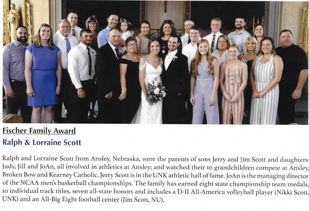 2022- Ralph & Lorraine Scott Family – Nebraska High School Sports Hall ...